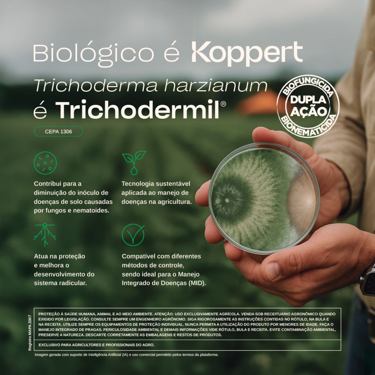 TRICHODERMIL SUPER CONCENTRADO SSC 1306